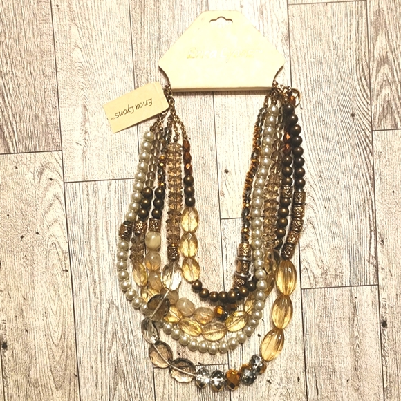 Erica Lyons | Jewelry | New Erica Lyons Chunky Statement Necklace ...